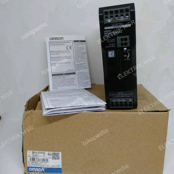 Jual Power Supply Omron S8VK-S24024 24VDC 10A S8VKS24024 - Jakarta ...