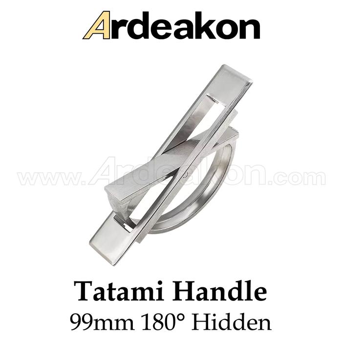 Jual Tatami Hidden Handle 180 Degree Rotating Concealed Door Stainless ...