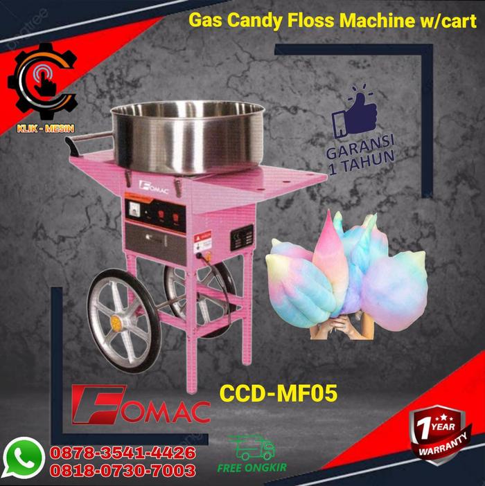 Jual Mesin Gulali Arum Manis Gas + Gerobak Cotton FOMAC Candy CCD-MF05 - Jakarta Barat - KLIK ...