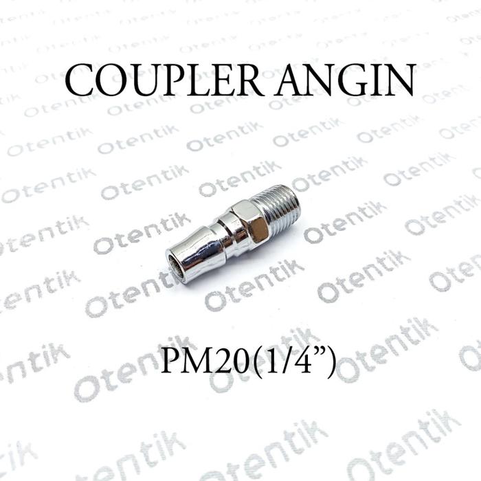 Jual COUPLER PM20 PF20 PH20 PP20 DRAT SAMBUNGAN SELANG ANGIN KOMPRESOR - PM20 - Jakarta Barat ...