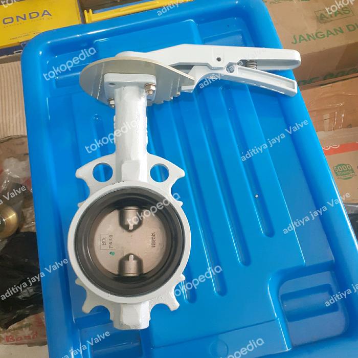 Jual butterfly valve kitz 21/2" cast iron jis 16k type DJ disc SCS13A - Kab. Tangerang - aditya ...