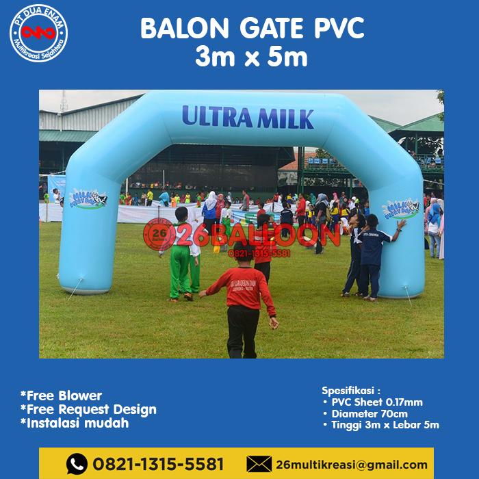 Jual Balon Gate PVC 3x5 3m x 5m (Balon Gapura / Start Finish / Gapura ...