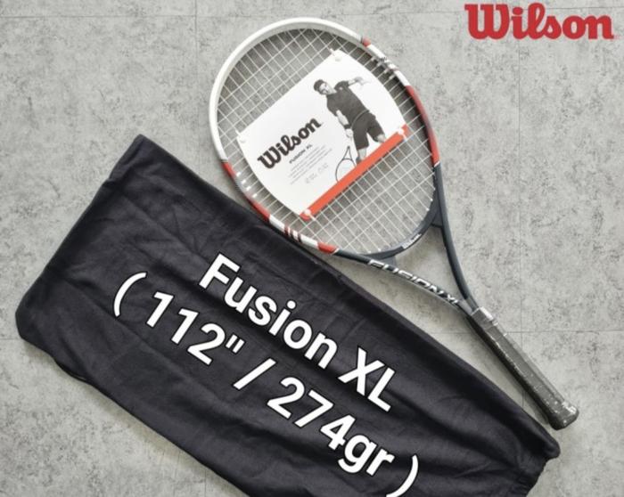 Jual Raket Tenis Tennis WILSON FUSION XL 112 Original - Jakarta Selatan ...