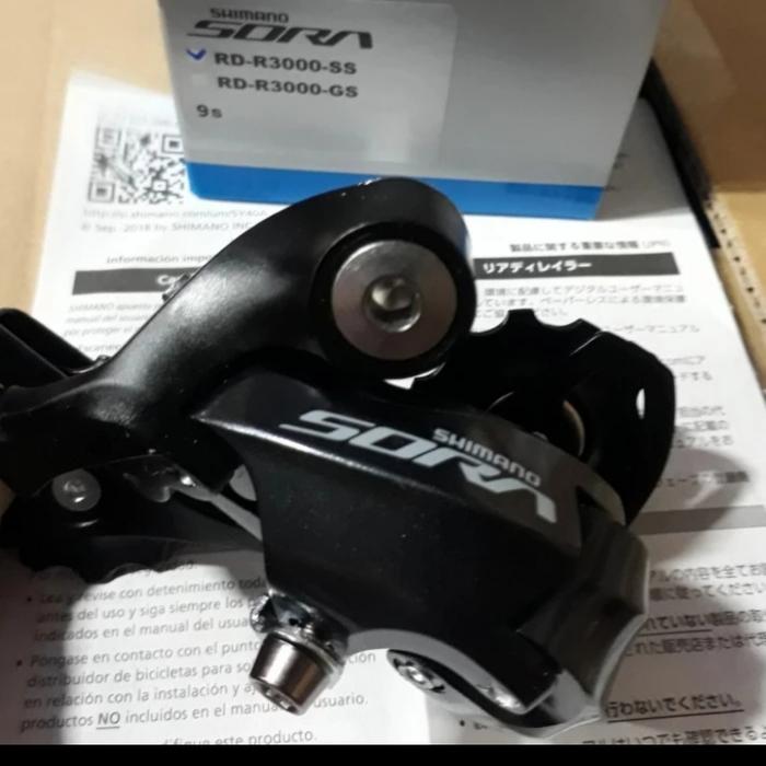 Jual RD REAR DERAILEUR 9 SPEED SHIMANO SORA R3000-SS SHOAT CAGE ...