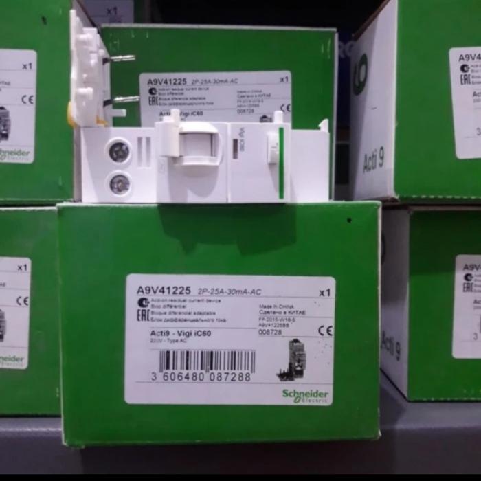 Jual MODULE VIGI IC60 2P-25A-30MA-AC TIPE A9V41225 SCHNEIDER - Jakarta ...