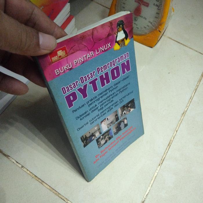 Jual Dasar Dasar Pemrograman PYTHON Dr.Richardus Eko Indrajit - Jakarta ...