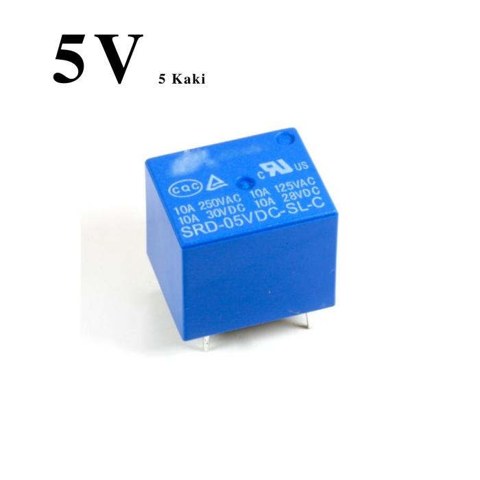 Jual Relay 5V 5 pin SRD-05VDC-SL-C - Kota Tangerang Selatan - Kivala ...