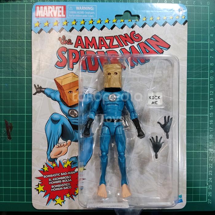 Jual Marvel Legends Retro Bombastic Bag-Man Spider-Man Spiderman ...