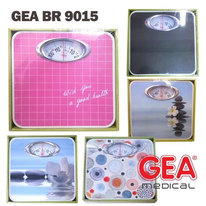Jual Timbangan Badan Manual GEA BR-9015 / Bathroom Weight Scale BR9015 ...