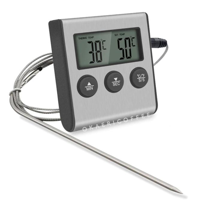 Jual Digital Thermometer Timer TP700 / Termometer Kabel Alarm Masak ...