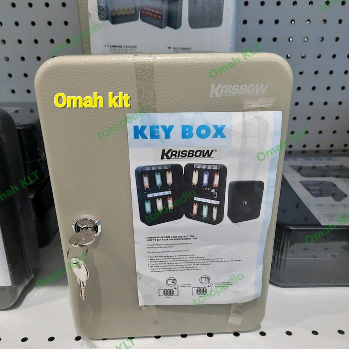 Jual key box krisbow kotak penyimpan kunci kapasitas 20 kunci - Kota ...