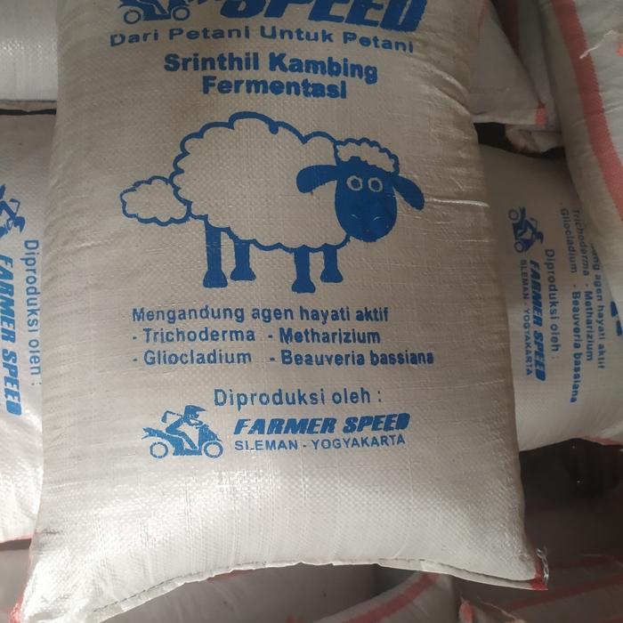 Jual Pupuk Kompos Kandang Organik Kohe Kambing Halus 1 karung - Kab ...
