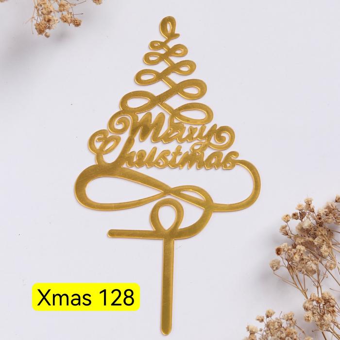 Jual Cake topper xmas, cake topper natal, cake topper christmas - Xmas ...