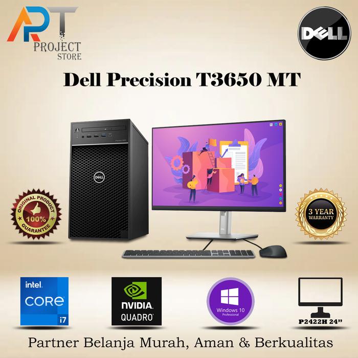 Jual Dell Precision T3650 MT Intel core i7-11700 16GB 512GB SSD W10PRO PC - Jakarta Pusat - APT ...