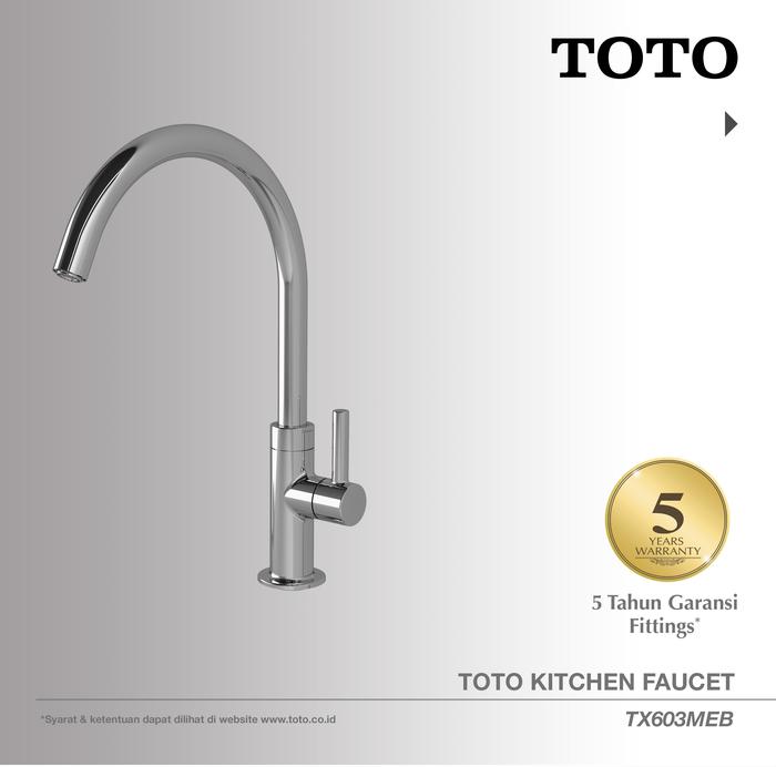 Promo TOTO Kitchen Faucet TX603MEB | Kran Cuci Piring - Kran Dapur Cicil 0% 3x - Kota Tangerang ...