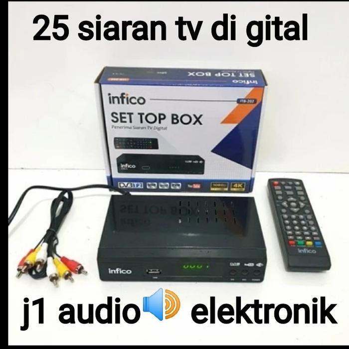 Jual set top box tv di gital infico 25 siaran tv Indonesia - Jakarta Barat - J1 @udio elektronic ...