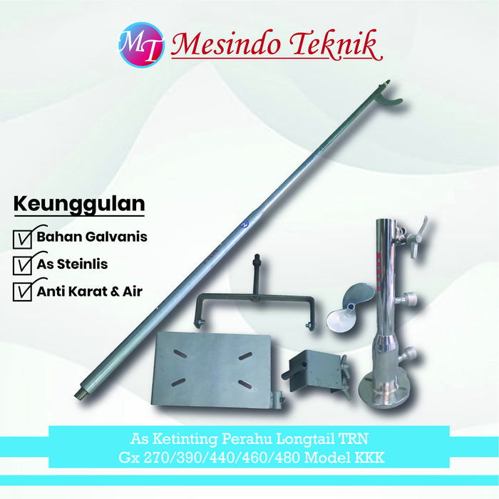 Jual As Ketinting Perahu Longtail TRN Gx 270/390/440/460/480 Model KKK ...