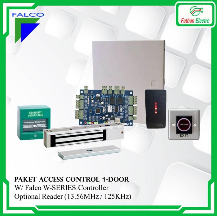 Jual Paket Access Control Falco Single Door RFID 13.56 MHz / 125KHz ...