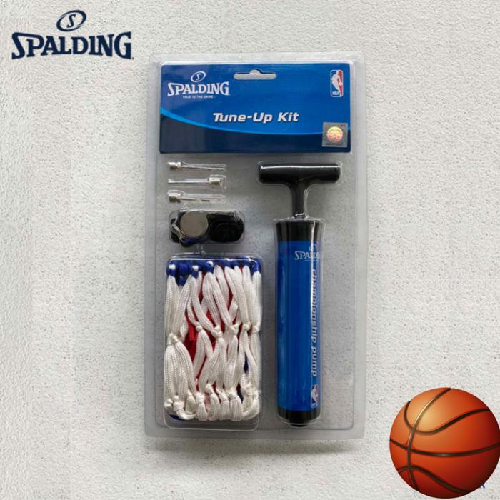 Jual Spalding NBA Tune Up Kit Pompa Bola, Pluit, Jaring Ring Basket ...