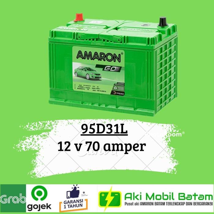 Jual Aki amaron batam 75 amper(95D31L)Pajero - Kota Batam - Garage autopart | Tokopedia