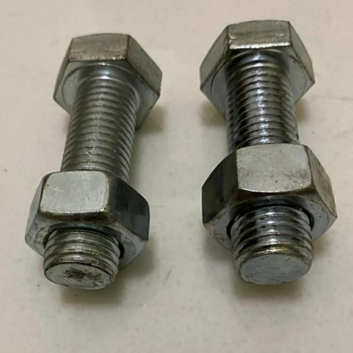Jual baut+mur+ring plat+ring ver galvanis m16x50 full drat, kunci 24 ...