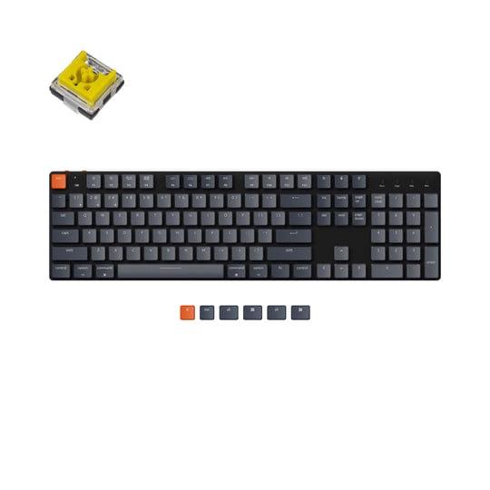 Jual Keychron K5 Ultra-Slim Optical Hot swappable WHITE Backlight ...