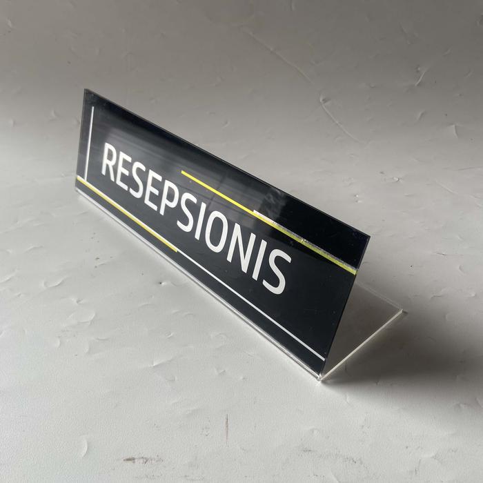 Jual Akrilik Lipat Pendaftaran / Resepsionis, Akrilik Meja Pendaftaran ...