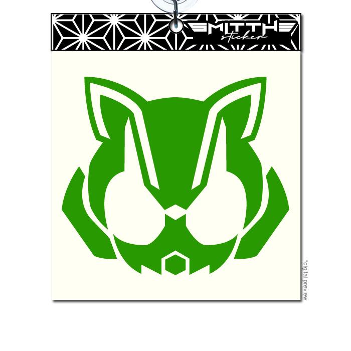 Jual Stiker Kamen Rider GEATS kamenrider Cutting Sticker Decal ...