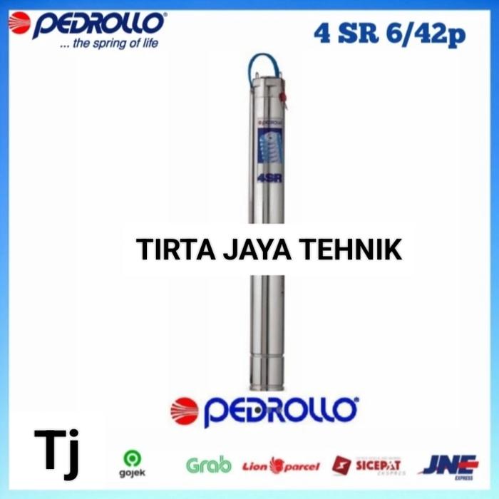 Jual Pompa Air SUBMERSIBLE Satelit PEDROLLO 4 SR 6/42P 5,5kw 7,5HP 3Phase - Jakarta Barat ...