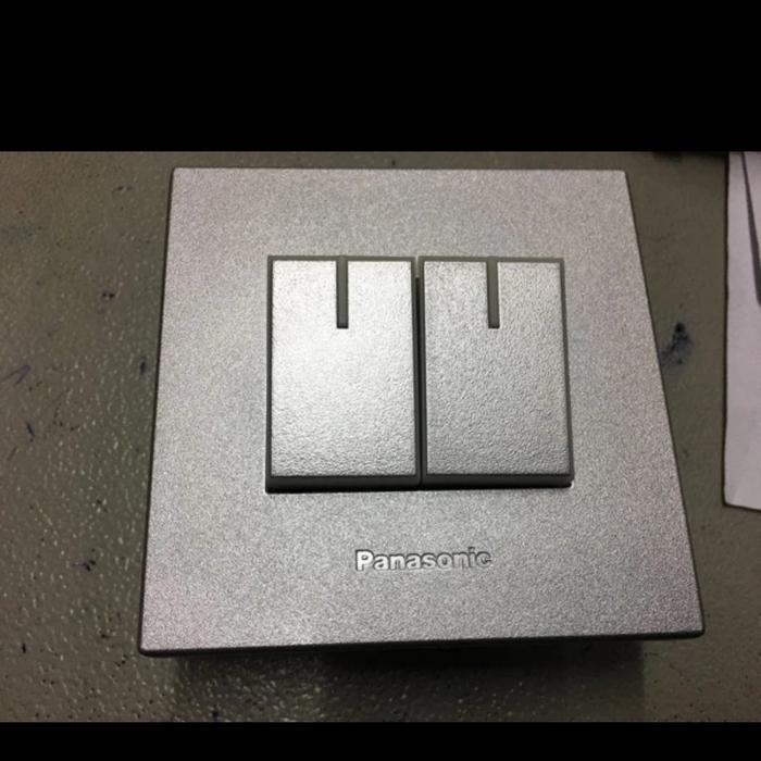 Promo Saklar seri panasonic sakelar ganda double seri panasonic inbow ...