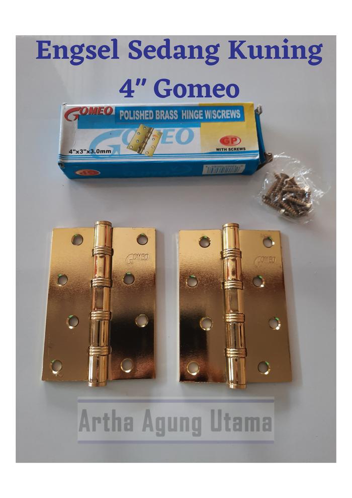 Jual Engsel Pintu / Engsel Jendela Tebal Stainless Kuning - 3" Fritz ...