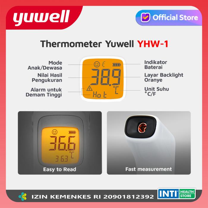 Jual Yuwell | Thermometer Yhw-1 | Termometer Dahi Digital Yuwell Di Seller Velvet Store ...
