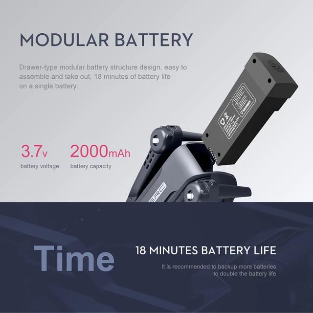 Jual Drone Kf610/lsrc Mini4 Dual Camera 4k Esc Optical Flow Vs K101 Max E99 - Hitam 2 Baterai Di ...