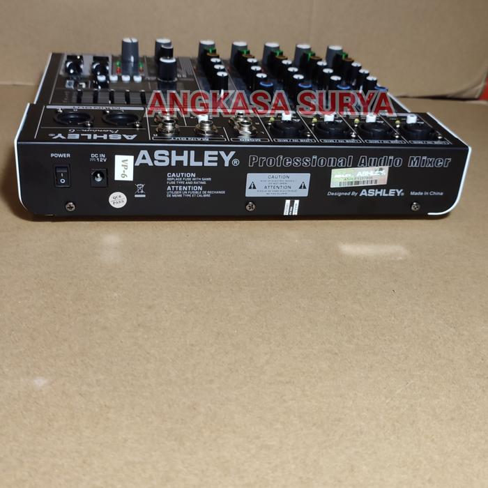 Jual Mixer Audio Ashley Premium 6 Premium6 6 Channel Original Soundcard ...