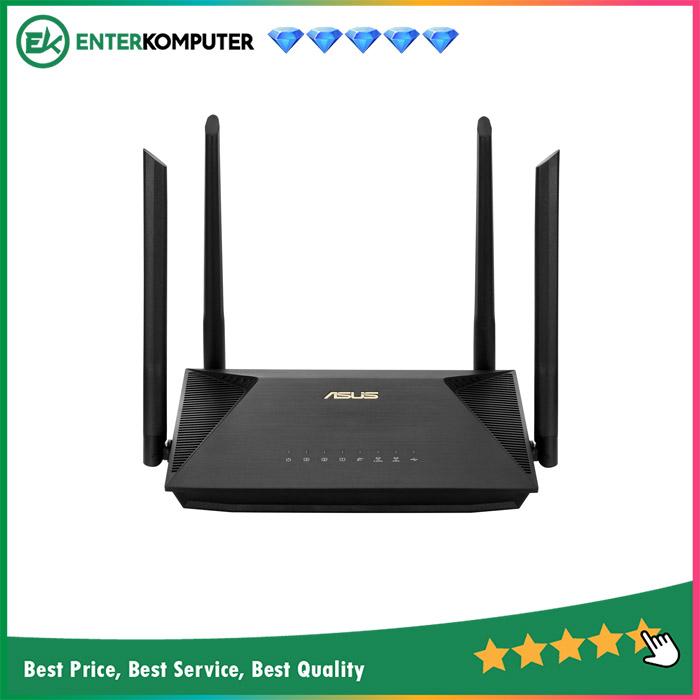 Promo Asus AX1800 Dual Band WiFi 6 Wireless Router - Asus RT-AX53U ...