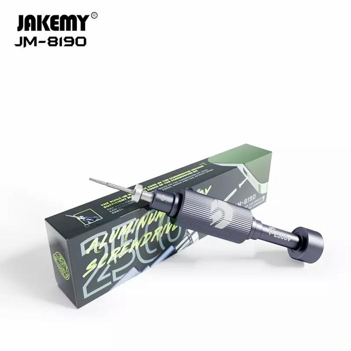 Jual Jakemy JM-8190 (P5 0.8) Pentalobe Obeng Satuan S2 58 HRC Hardness ...