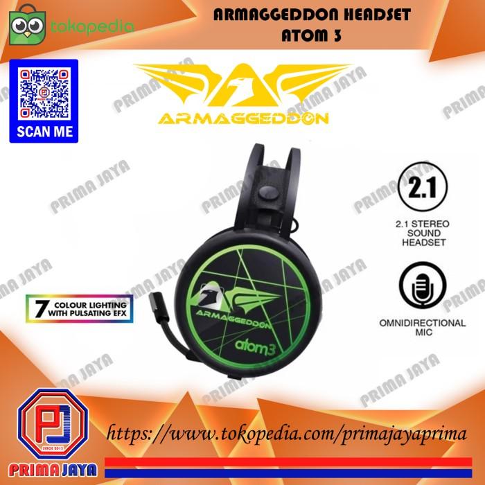 Jual ARMAGGEDDON Gaming Headset Atom 3 New cacat - Kota Manado ...