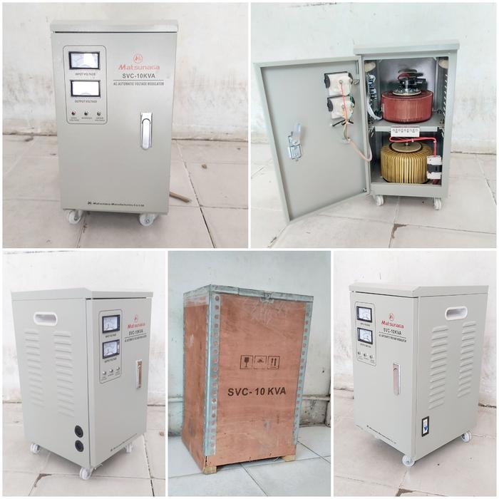 Promo STAVOLT SVC 10 KVA MATSUNAGA / STABILIZER 10KVA / STAVOL 10000 WATT - Analog - Jakarta ...