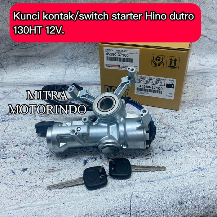 Jual Kunci kontak,switch starter Hino dutro HT130 45280-37100 - Jakarta ...
