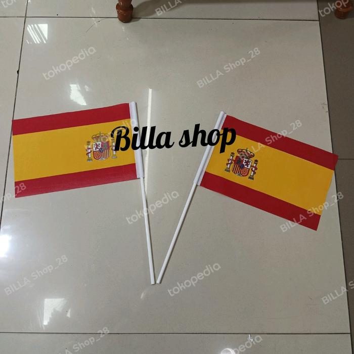 Jual Bendera Tangan Bendera Stik Spanyol - Jakarta Pusat - BILLA Shop ...