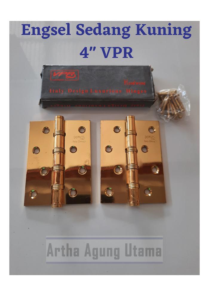Jual Engsel Pintu / Engsel Jendela Tebal Stainless Kuning - 3" Fritz ...
