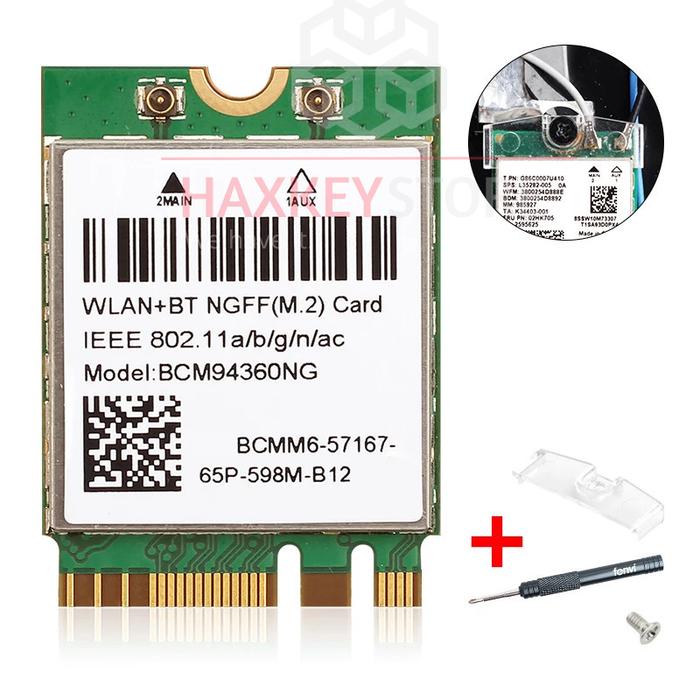 Jual Broadcom Bcm94360ng Hackintosh Wifi Ngff Not Bcm94360cs2 Di Seller Sweet Shop - Cengkareng ...