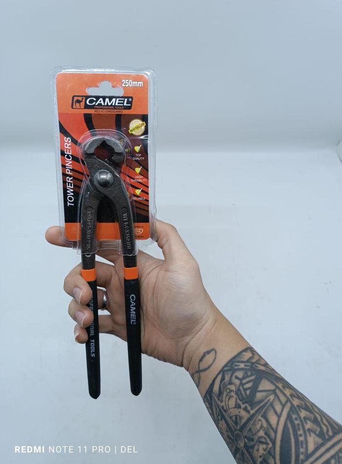 Jual Camel Tang Kakak Tua Gegep Catut 10" - Tang Potong Kawat 10 Inch ...