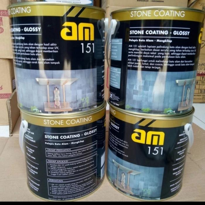 Jual am 151 glossy coating batu alam 2.5kg versi Propan SC-50 SB GLOSS ...