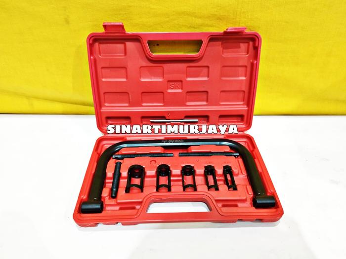 Jual TREKER KLEP SET 9 PCS TJAP MATA GERMANY VALVE SPRING COMPRESSOR ...
