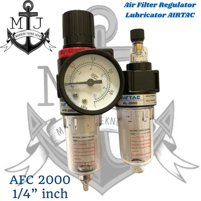 AFC2000 Airtac Type FRL Air Filter Regulator Lubricator
