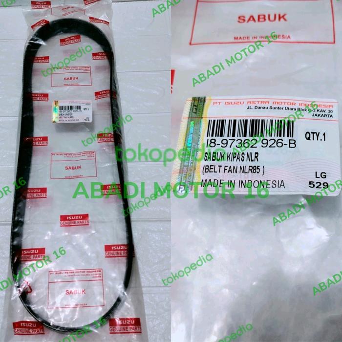 Jual FAN BELT / VAN BELT TALI KIPAS DINAMO ISUZU DMAX D-MAX 4JJ 3.000CC ORI - Jakarta Utara ...
