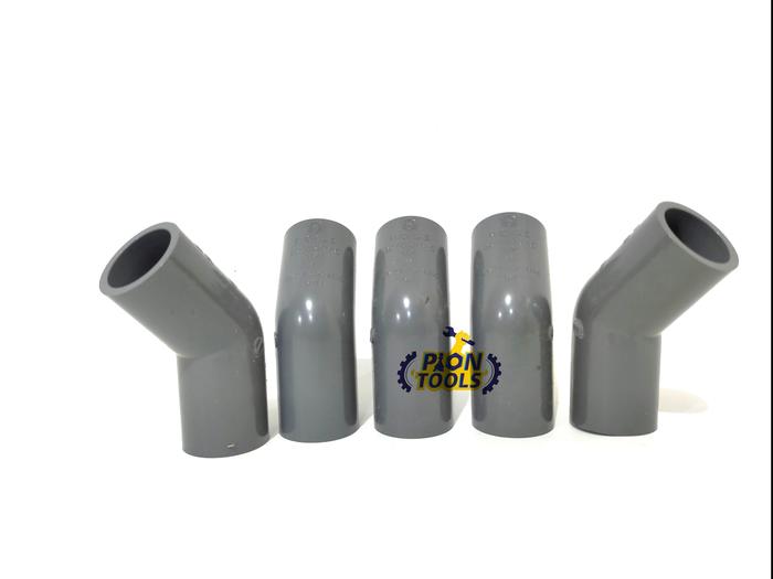 Jual SCG KNIE 45 derajat 3/4" AW Elbow PVC knee PVC Keni fitting 3/4 ...