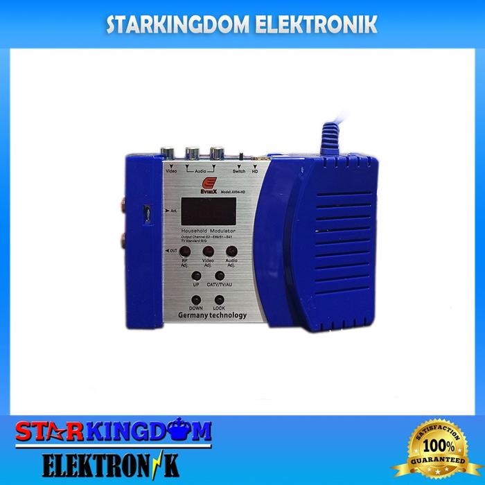 Jual Skyview HDMI & AV To RF UHF VHF S Band Untuk TV Kabel Modulator Stereo - Kota Surabaya ...