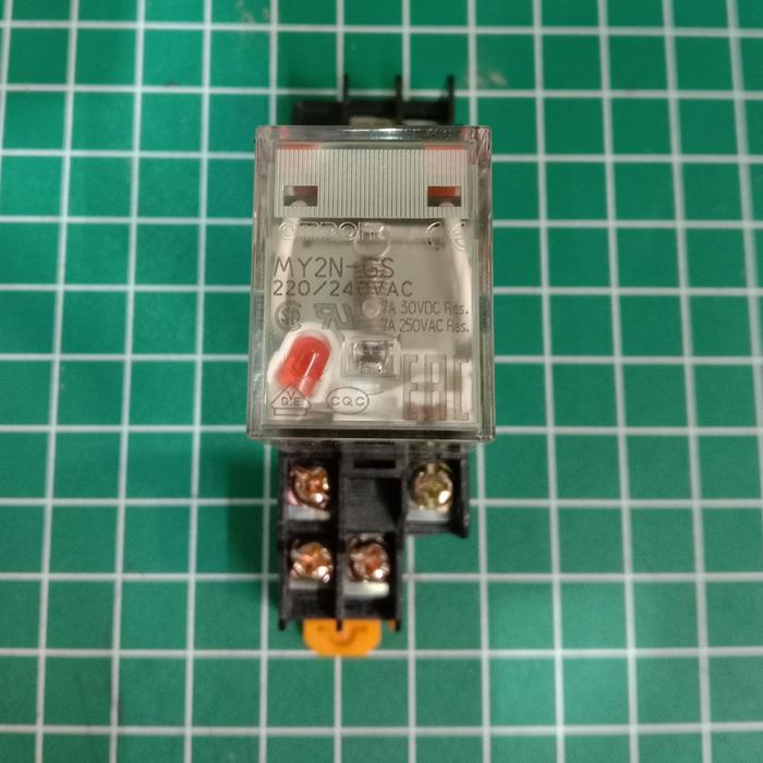 Jual RELAY MY2N-GS 220/240 VAC OMRON + SOCKETS - Jakarta Barat - ANPERA TRIELECTRIC | Tokopedia